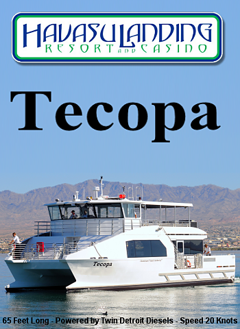 Havasu Landing Resort & Casino Dreamcatcher and Tecopa Ferry Schedule ...